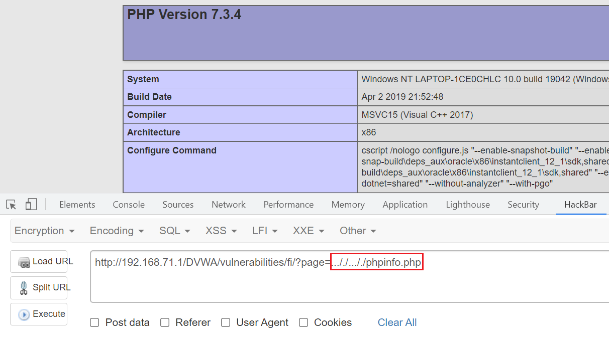 DVWA(四)：File-Inclusion（文件包含） - YWZ
